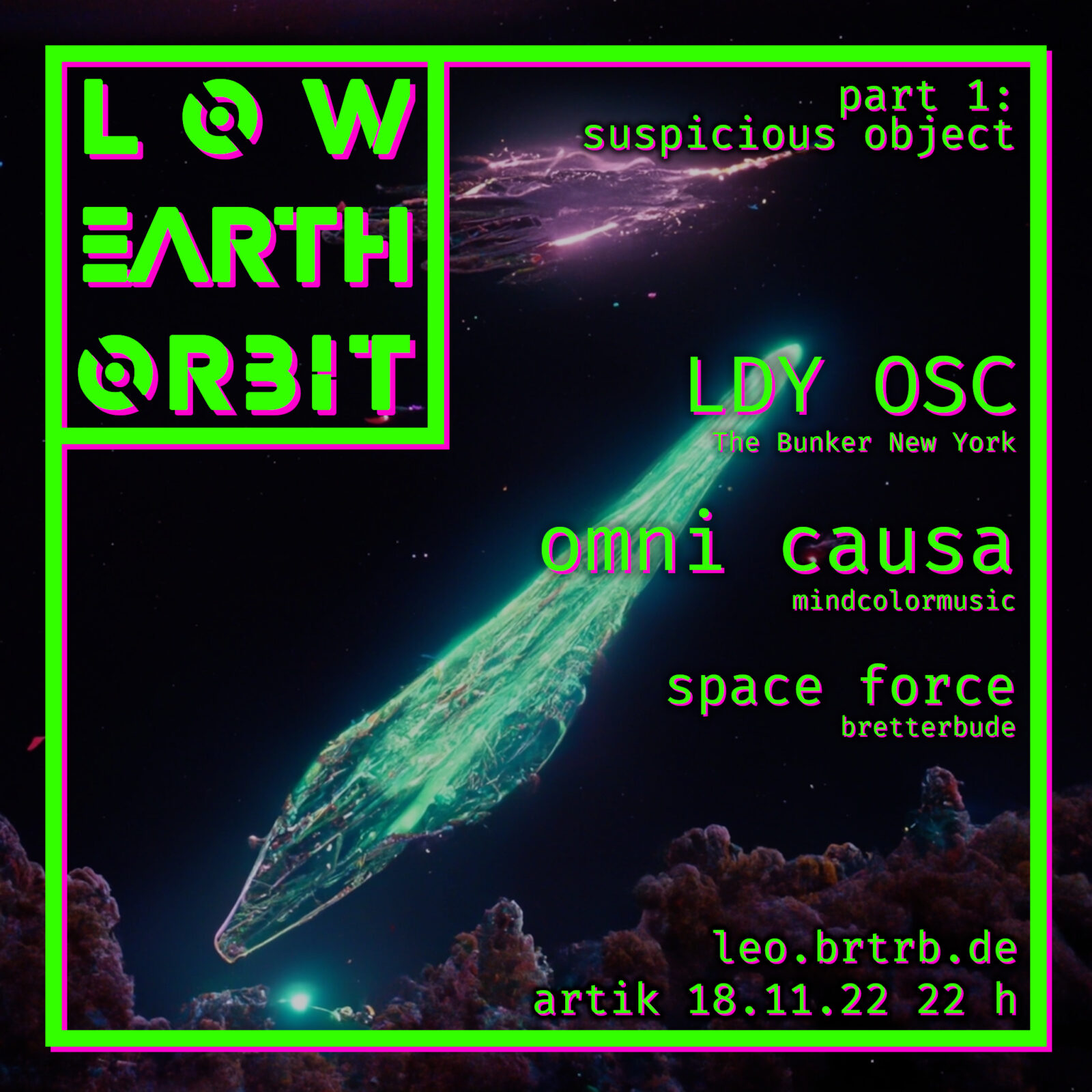 Low Earth Orbit - ArTik Freiburg • Jugend Kunst Kultur Bildung