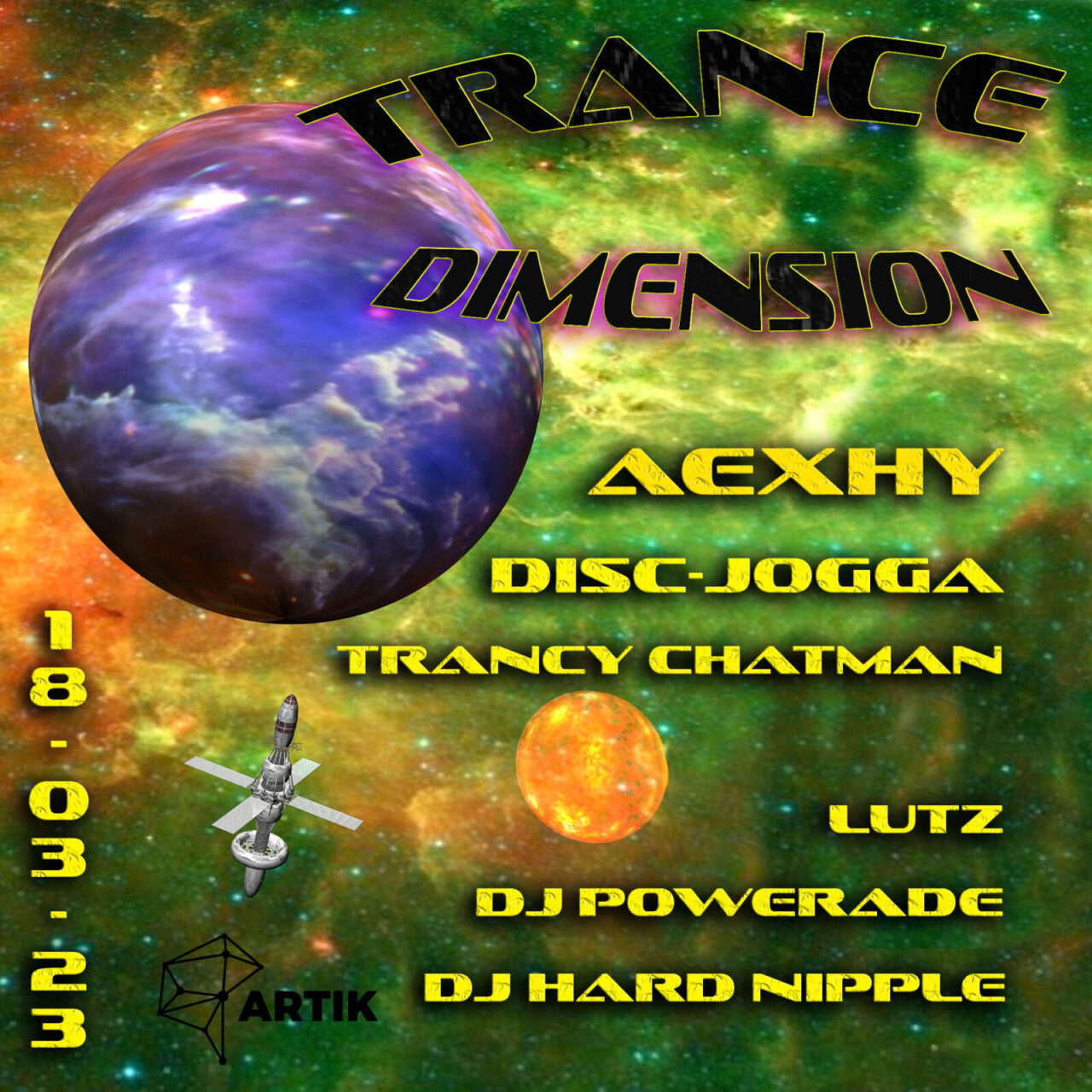 Trancedimension Vol.5 x Aexhy x Disc-Jogga - ArTik Freiburg • Jugend ...