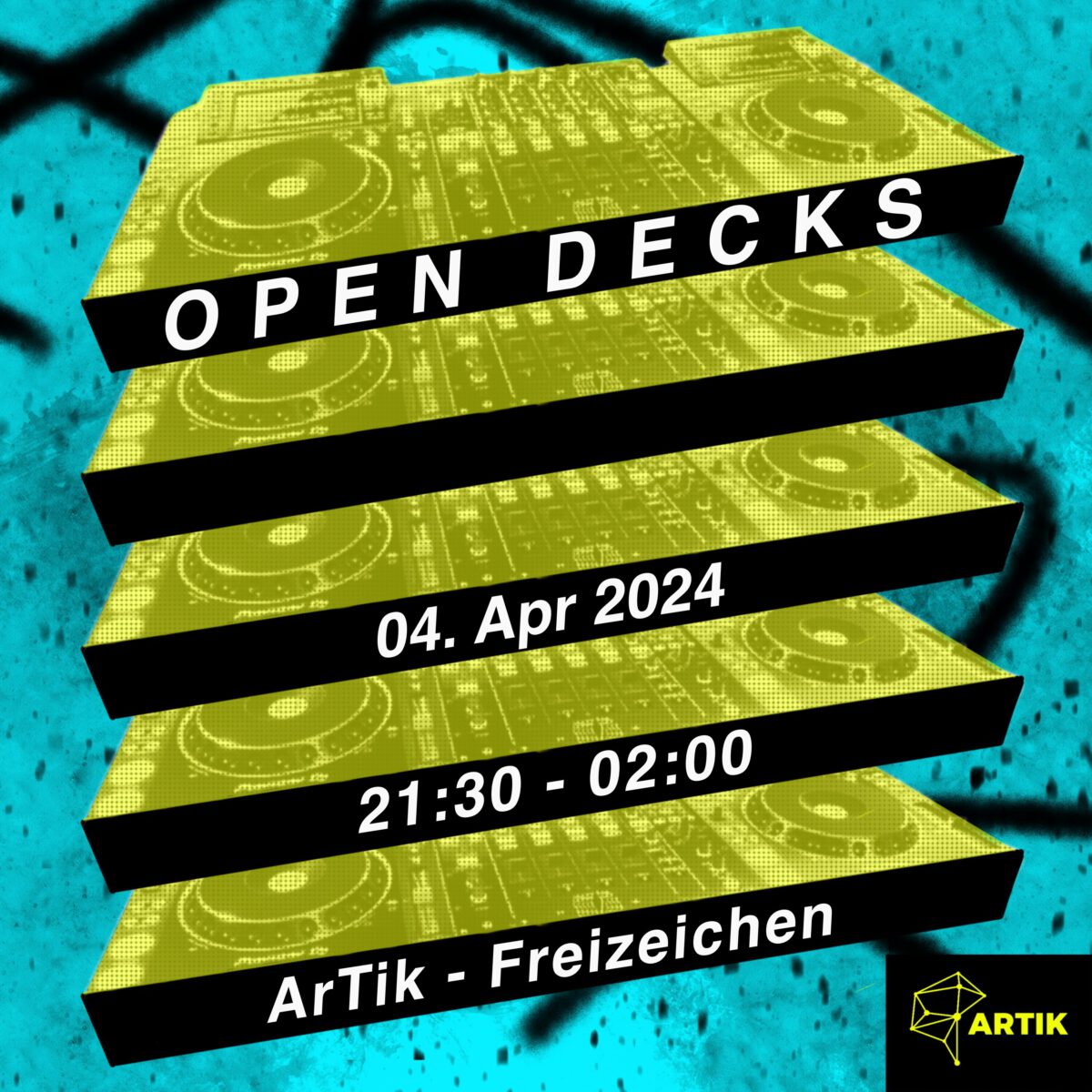 ArTik Open Decks - ArTik Freiburg • Jugend Kunst Kultur Bildung